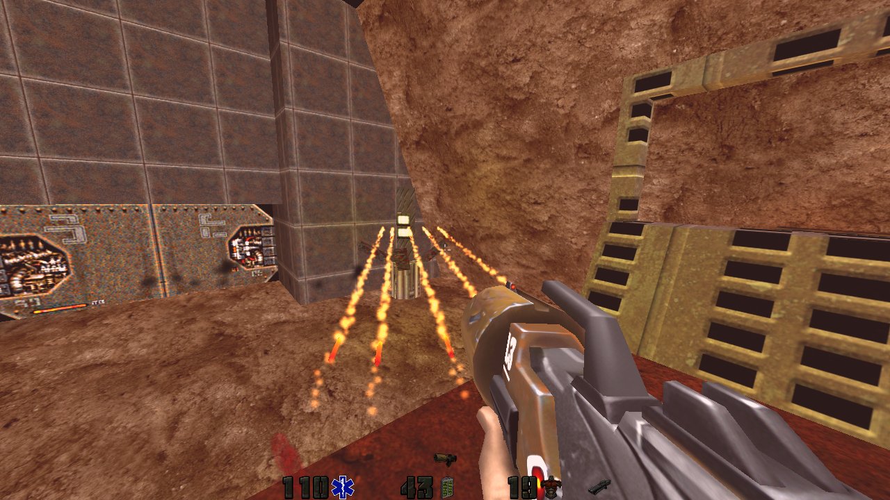 Turrets coming from the air image - Quake 4 in Quake 2 mod for Quake 2 ...
