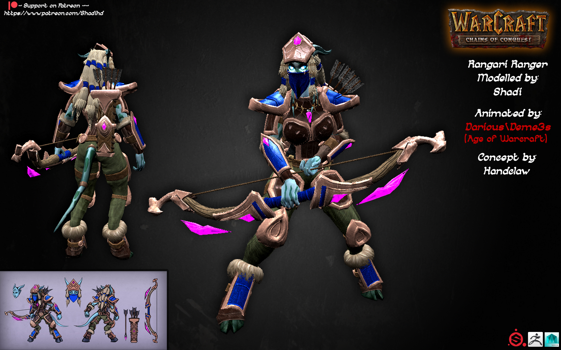 Rangari Archer image - Age of Warcraft mod for Warcraft III: Reforged ...