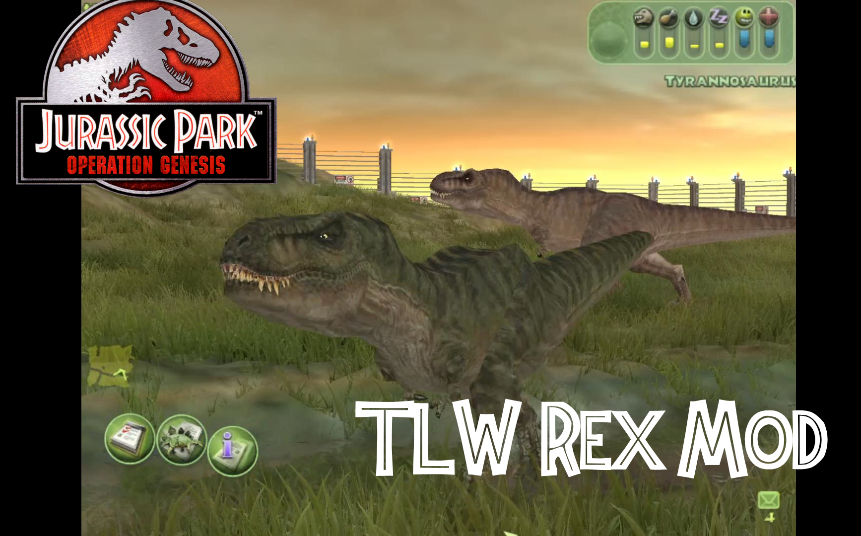 Jurassic Park Operation Genesis T Rex Skin Tyrannosaurus Rex In Game