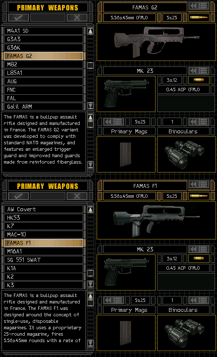 FAMAS Rifles image - Rainbow Six: Black Ops 2.0 mod for Tom Clancy's ...