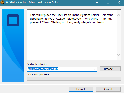 Images - Custom POSTAL 2 Menu Text (Steam) mod for POSTAL 2 - ModDB