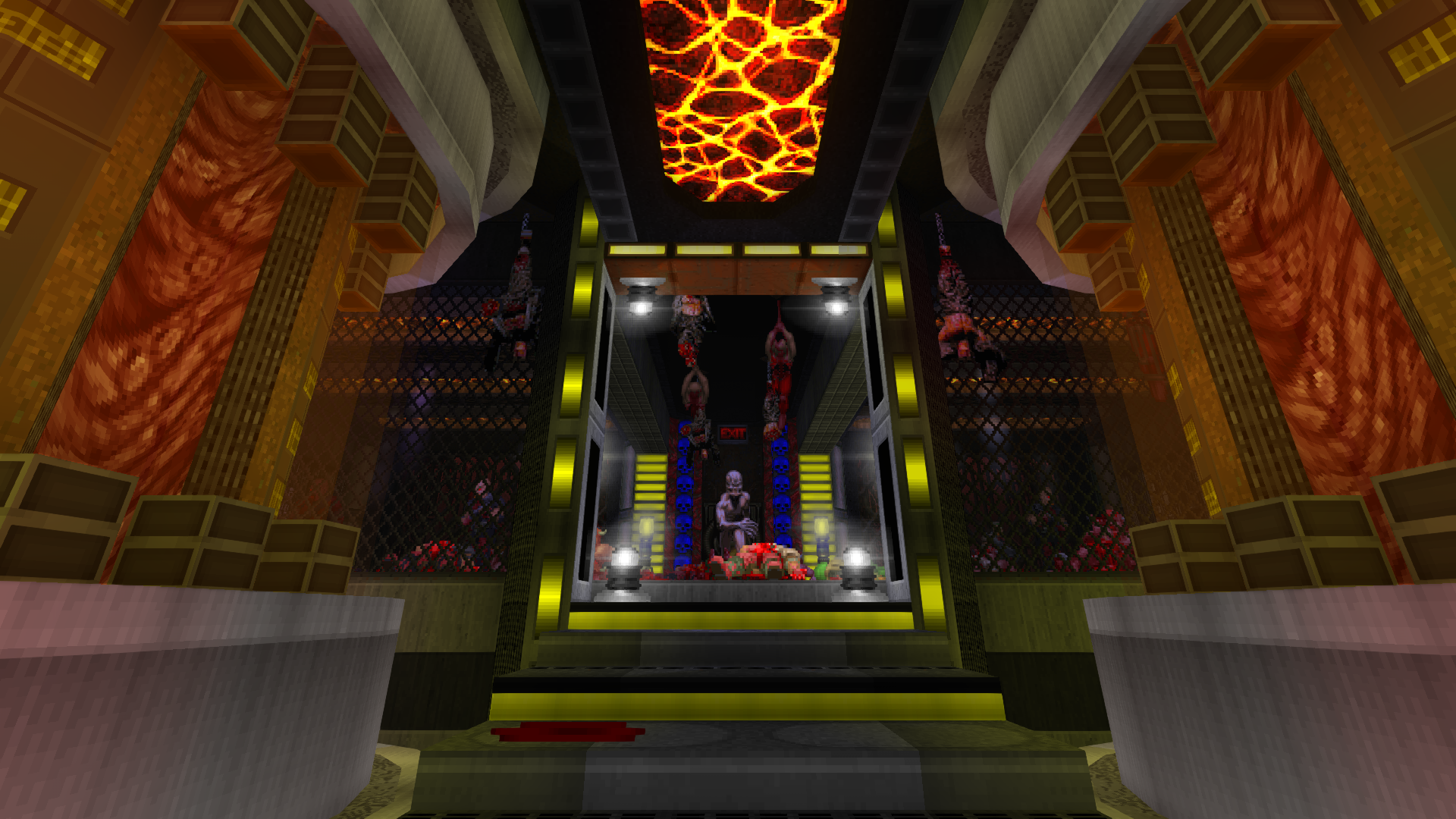 E2M6 image - Unfamiliar Trilogy mod for Doom II - ModDB