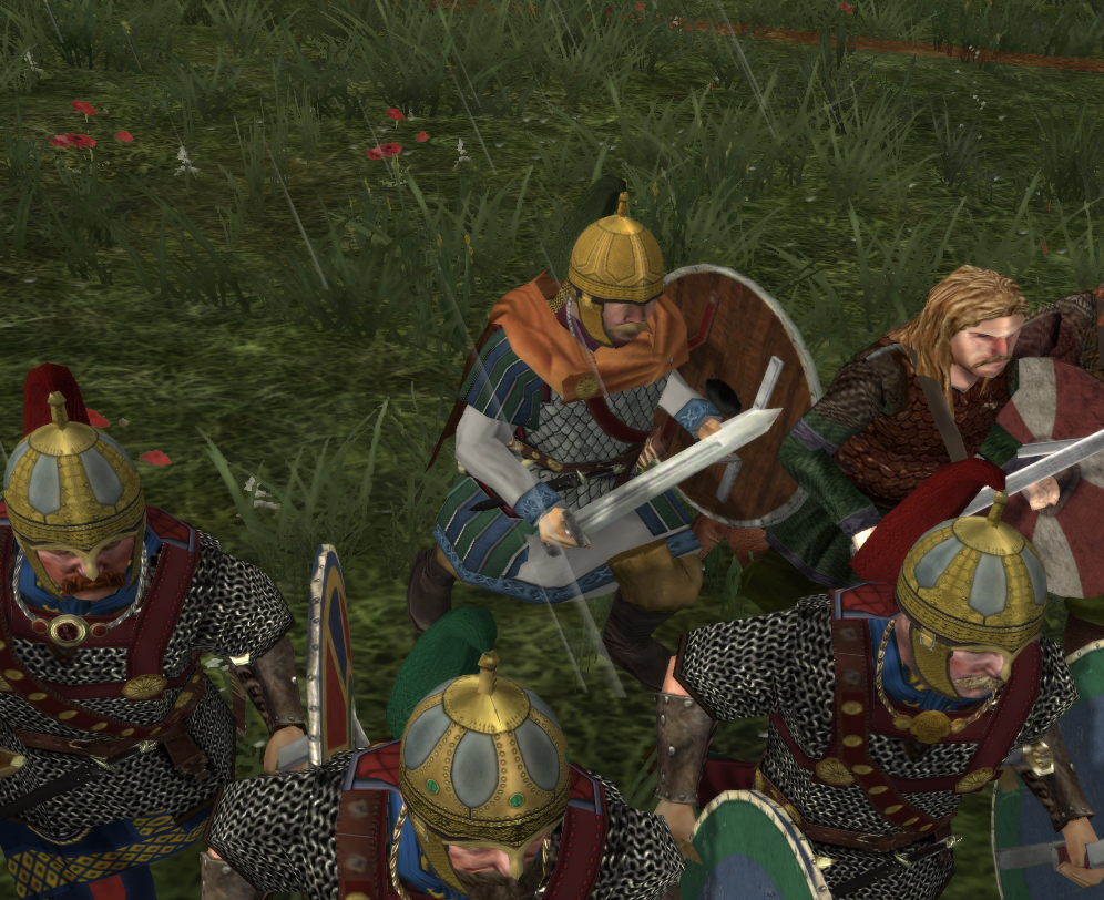 Frankish Crown Prince amongst his Trustis Guard image - Insularis Draco ...