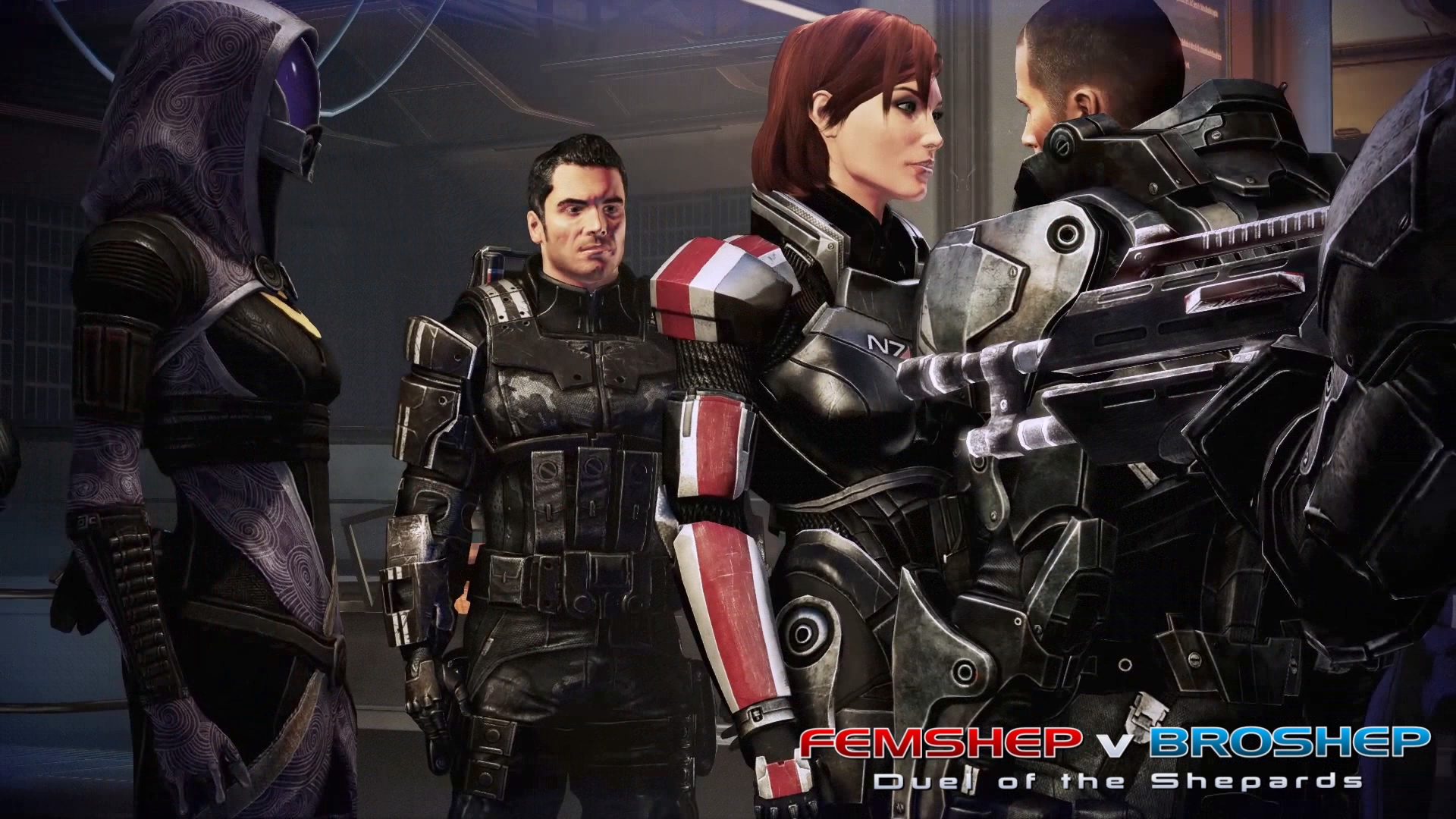 Image 16 Femshep V Broshep Duel Of Your Shepards Mod For Mass Effect