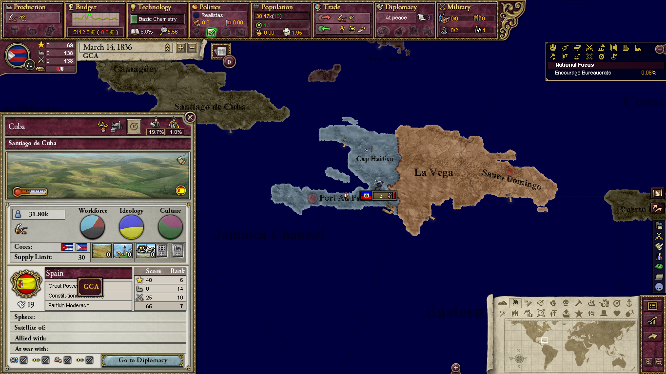 Gran Caribe 13 image - America Update Mod for Victoria 2: Heart of ...