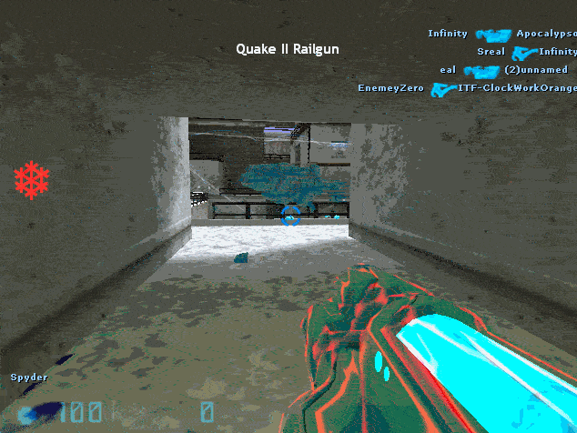 Dual Railguns with Instagib image - Cold Ice Remastered mod for Half ...