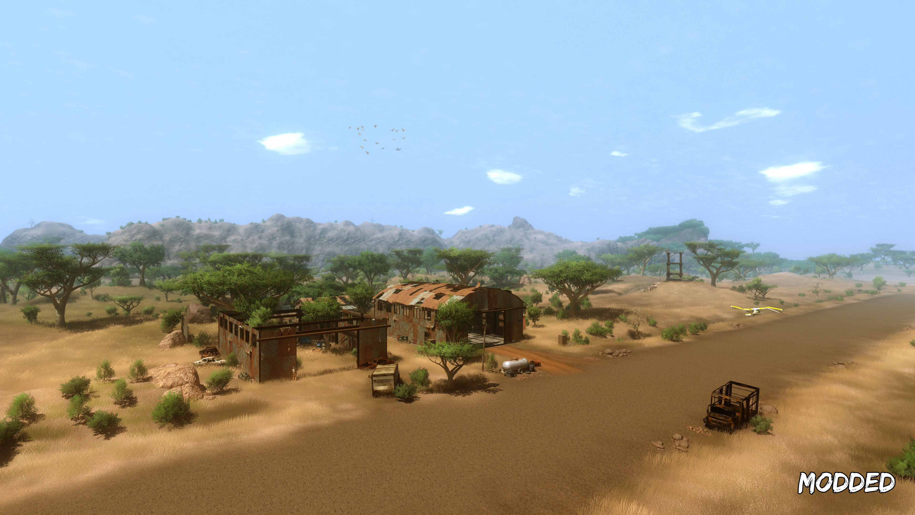 Graphics Comparison image - Far Cry 2: Patched mod for Far Cry 2 - ModDB