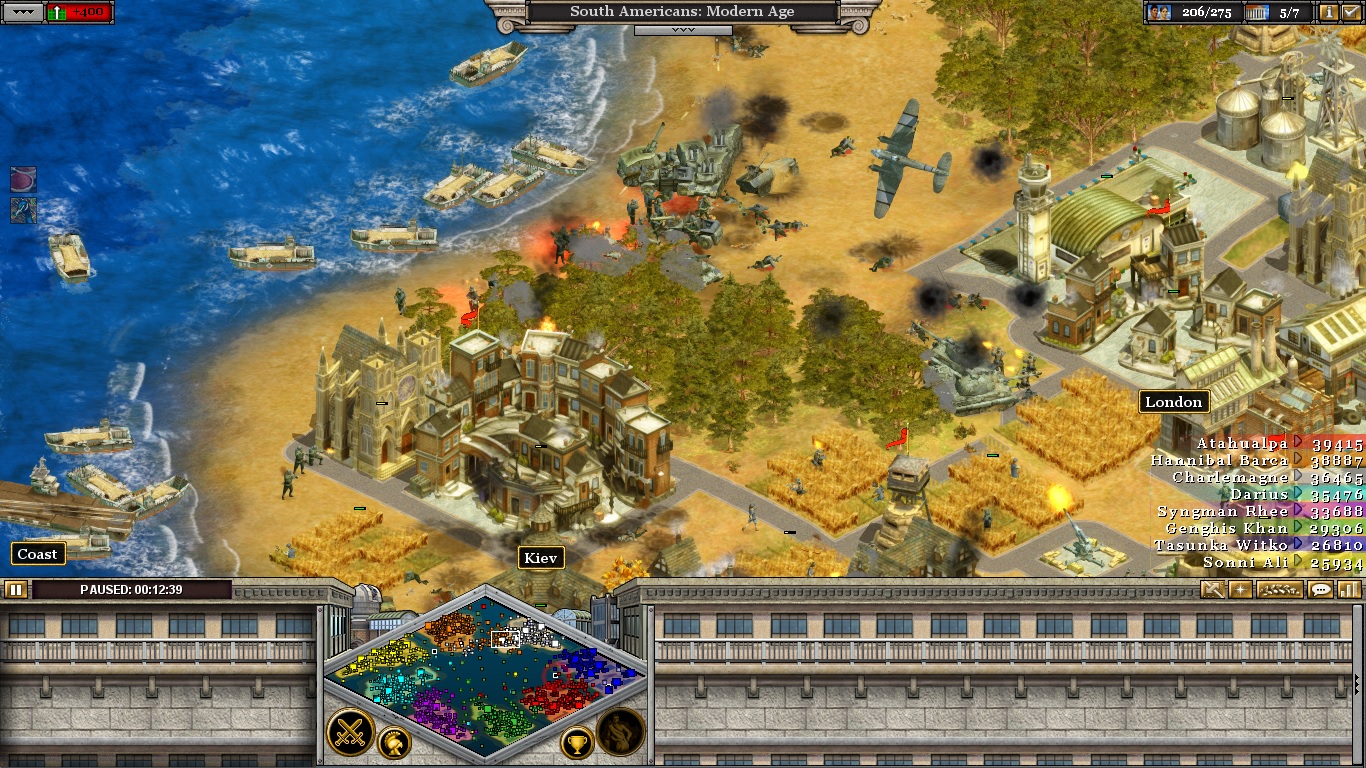 Modern Age Coastal Combat image - 8 Great Civilizations Extended mod ...