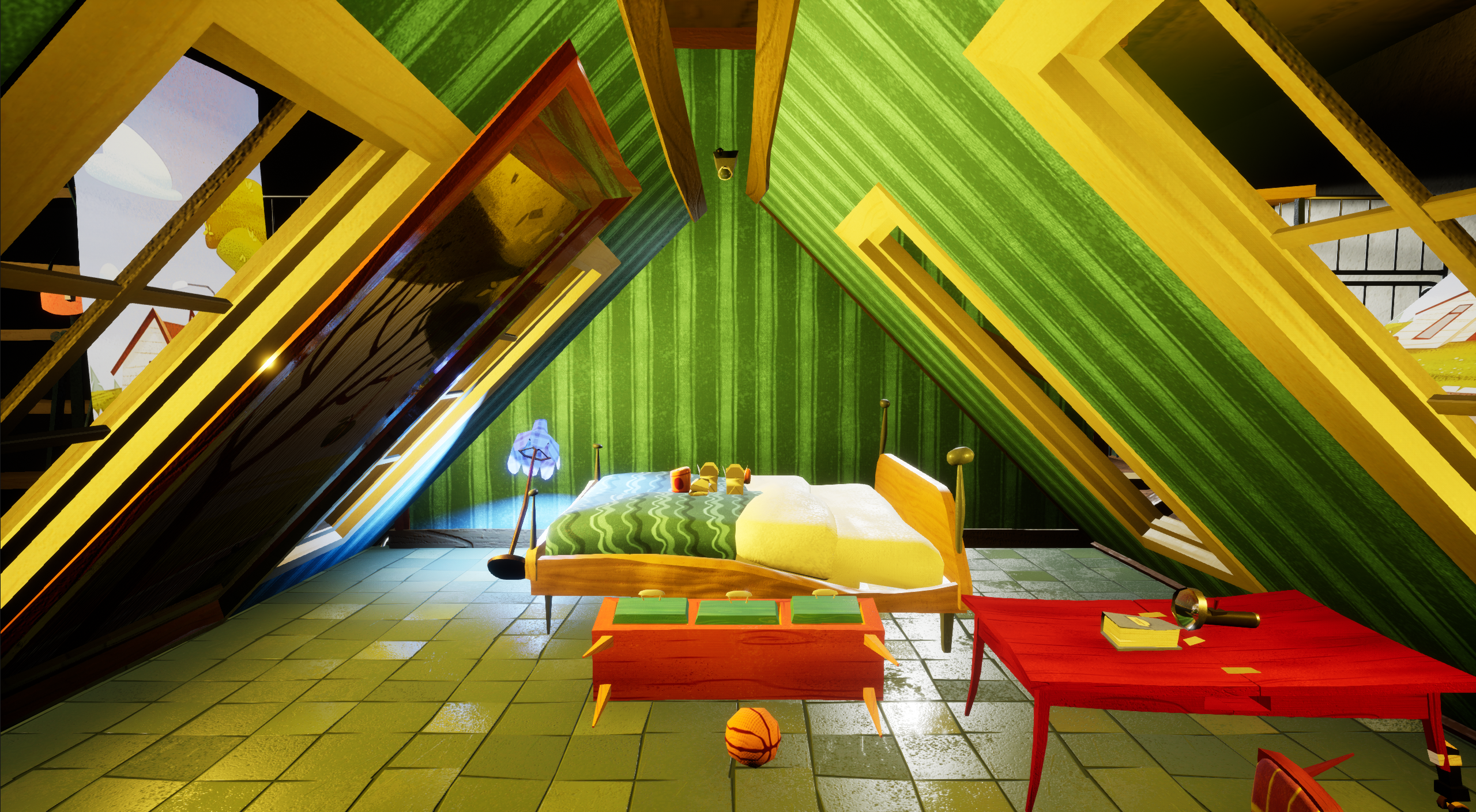 Act 1 basement image - New Nightmare mod for Hello Neighbor - ModDB