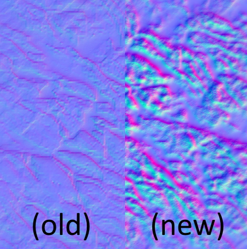 Red Rock Normal Map Improvements image - The D64ifier mod for Doom - ModDB