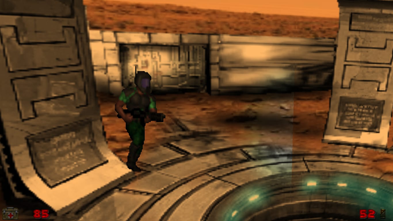 Image 2 - Doom the hell portal old version mod for Doom II - ModDB