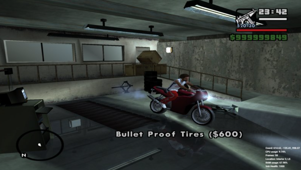 Image 2 - [SA] Bike Modification Garage Mod for Grand Theft Auto: San ...