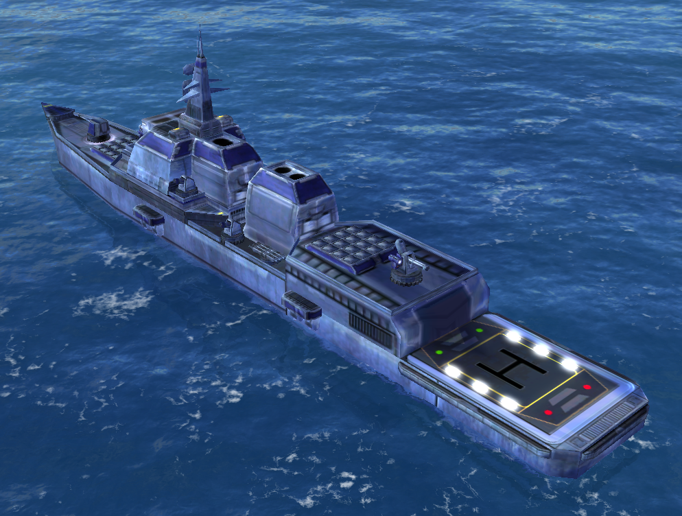 UEF Tech 3 Guided Missile Destroyer (WIP) image - Commander Survival ...