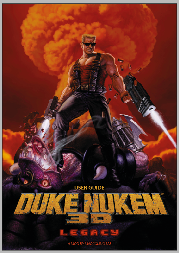 Printable User Guid image - Duke Nukem 3D - Legacy Edition mod for Duke ...