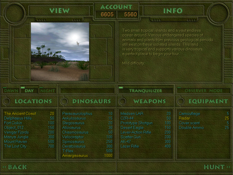 Image 11 - Carnivores 2: The Canon Extended mod for Carnivores 2 - ModDB