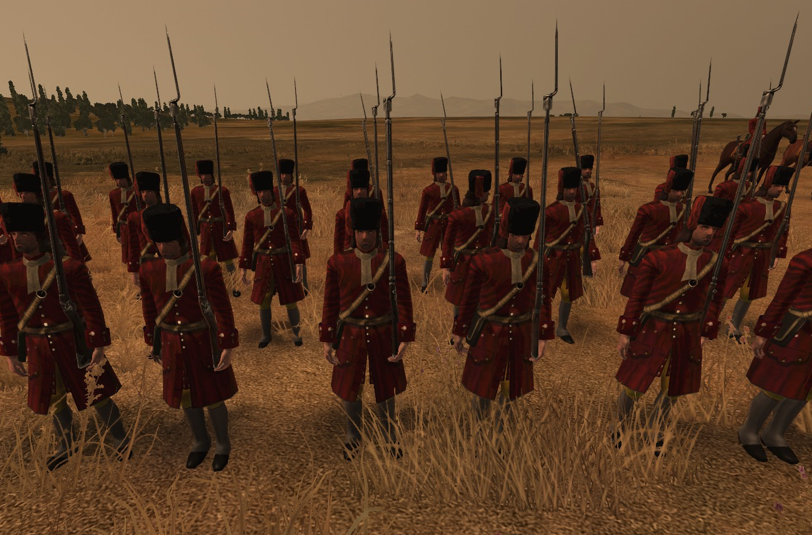 English Grenadiers with Bearskin Caps image - Nine Years War mod for ...
