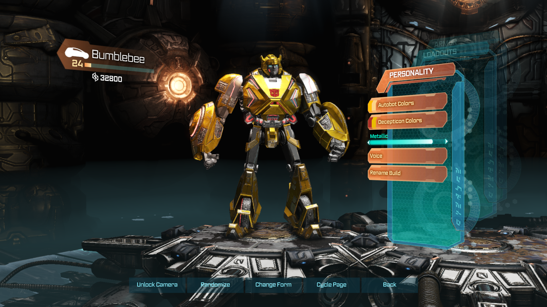 Bumblebee 5 image - Transformers: Fall of Cybertron Cosmetic Mod 1.0 ...