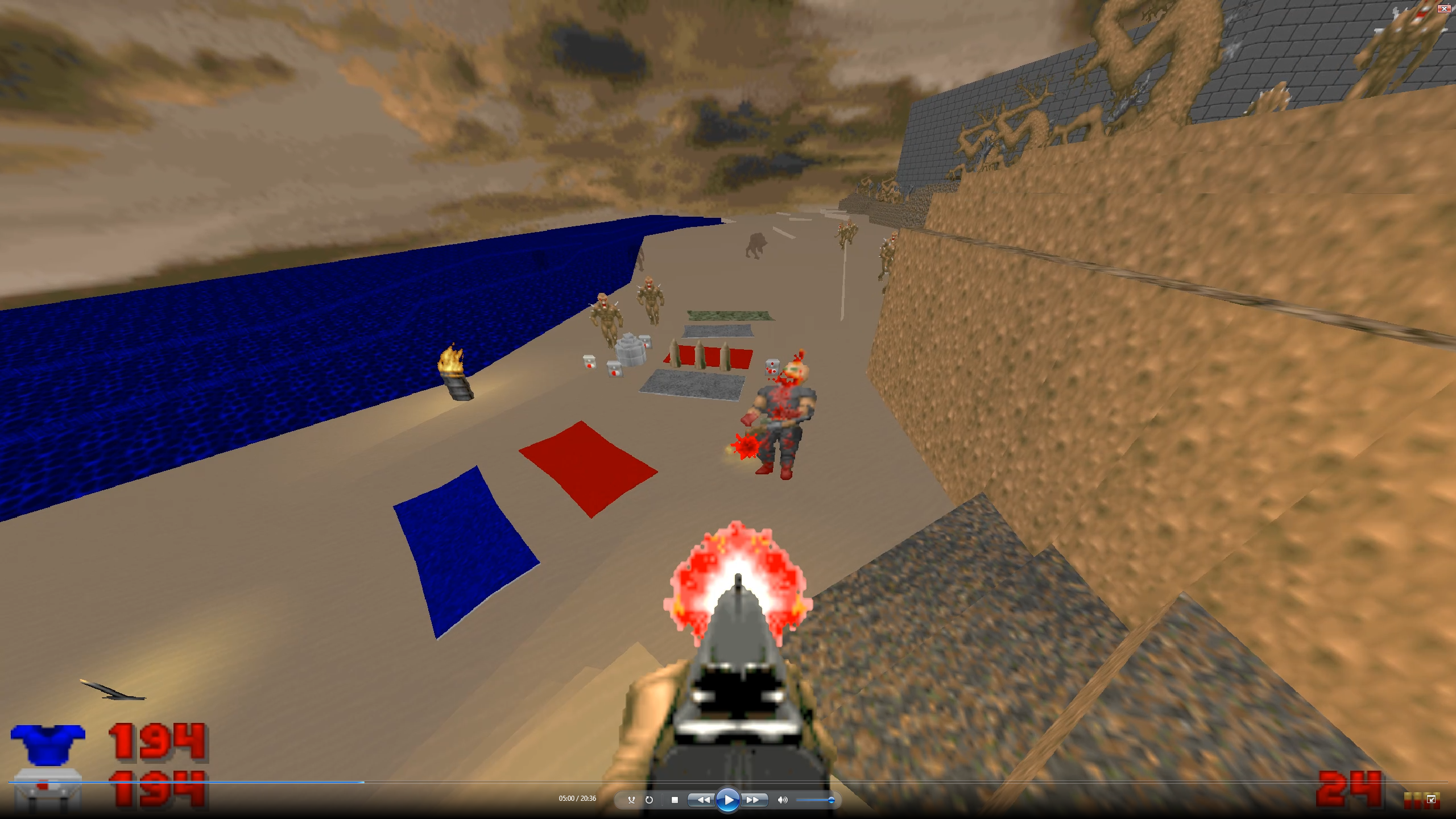 Demons on The Beach! image - Thy Dark Rooms of Finals mod for Doom - ModDB