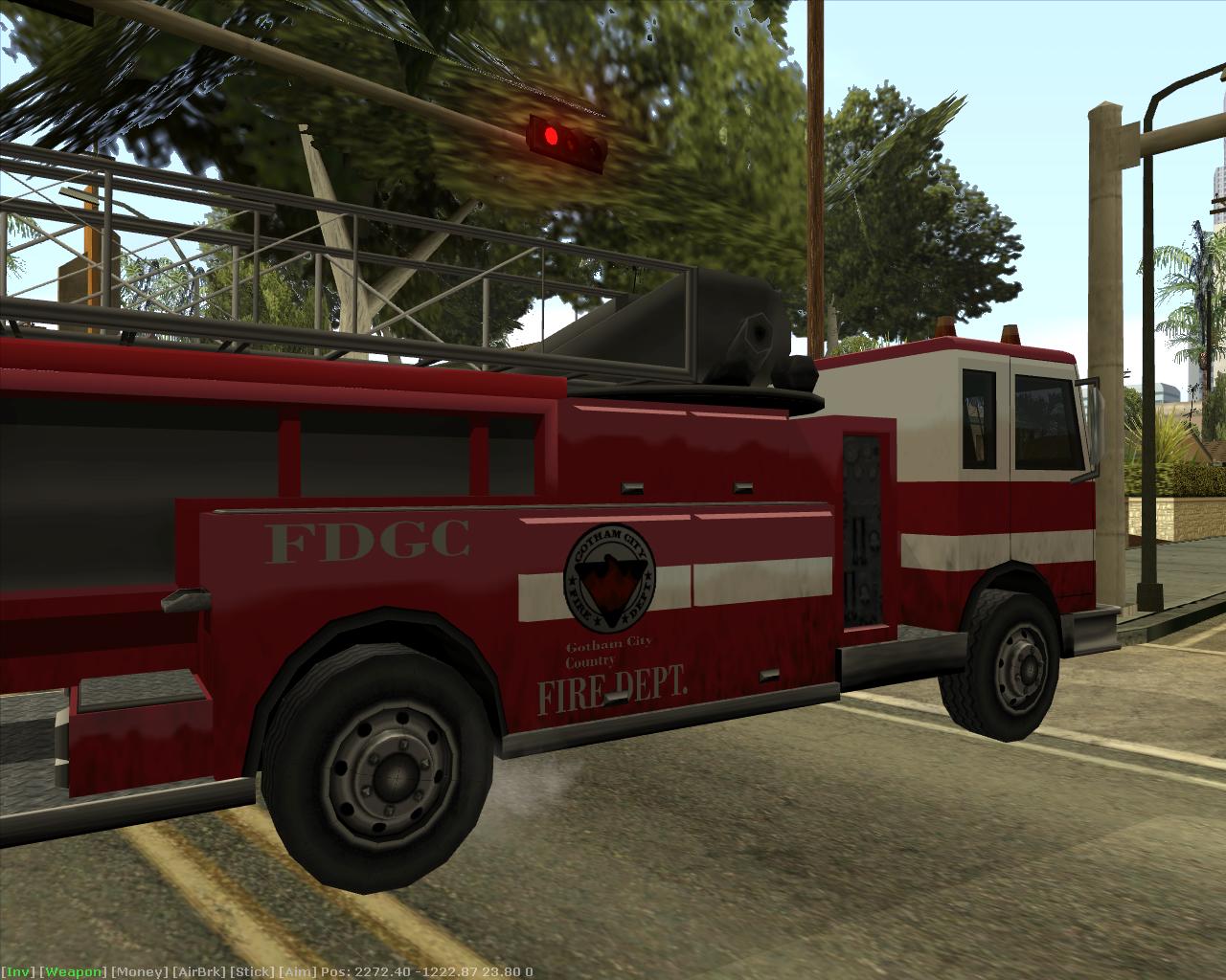 Gotham city fire truck 1 image - ModDB