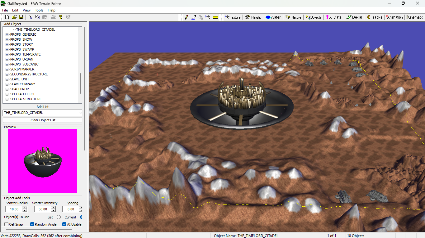Gallifrey Map image - dw universal warfare mod for Star Wars: Empire at ...