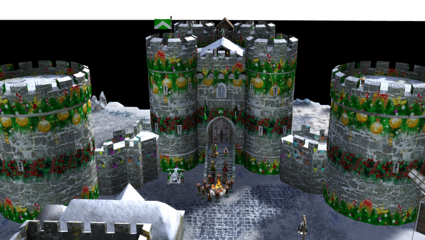 Image 2 - Christmas version of Winter mod for Stronghold 2 - ModDB