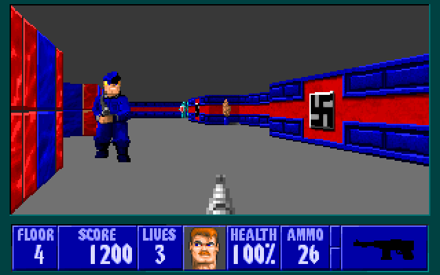 Preview image - Super Shareware Wolf II: The Extra Levels (DOS) mod for ...