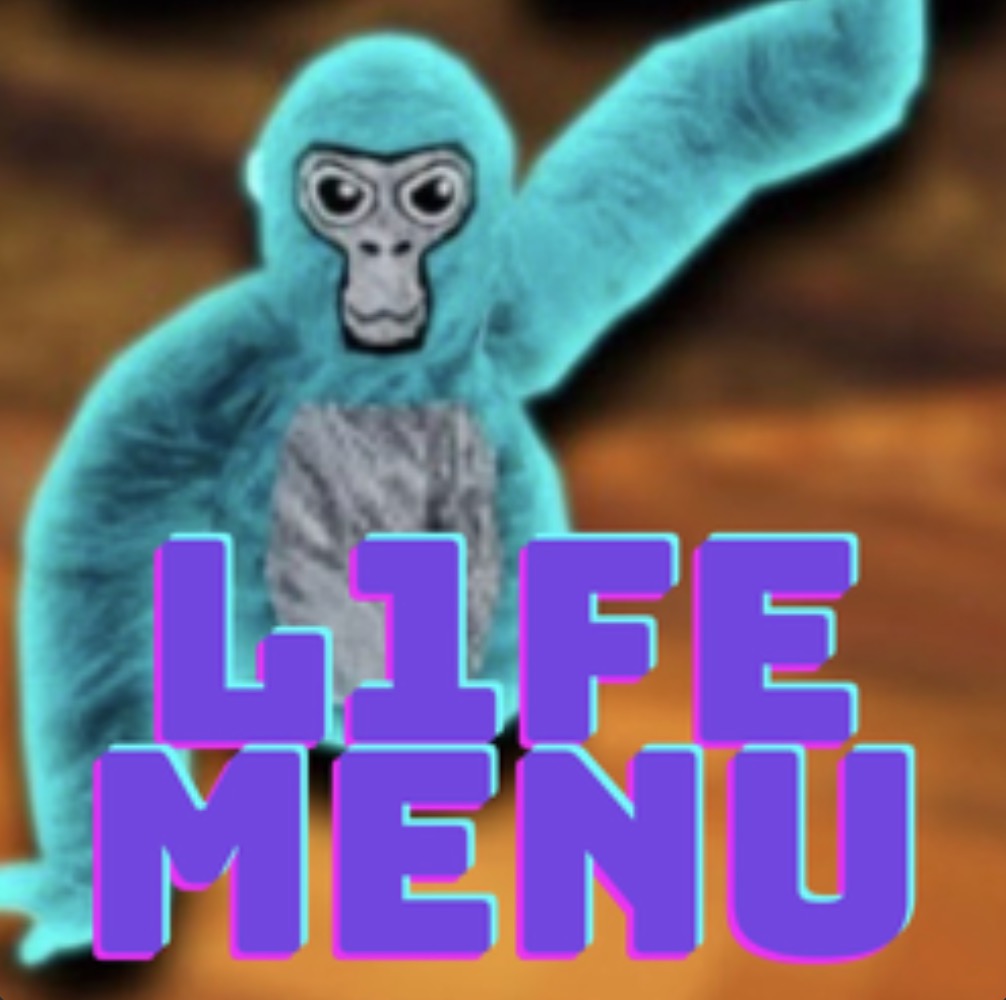 l1fe.gg gorilla tag mod menu! - ModDB