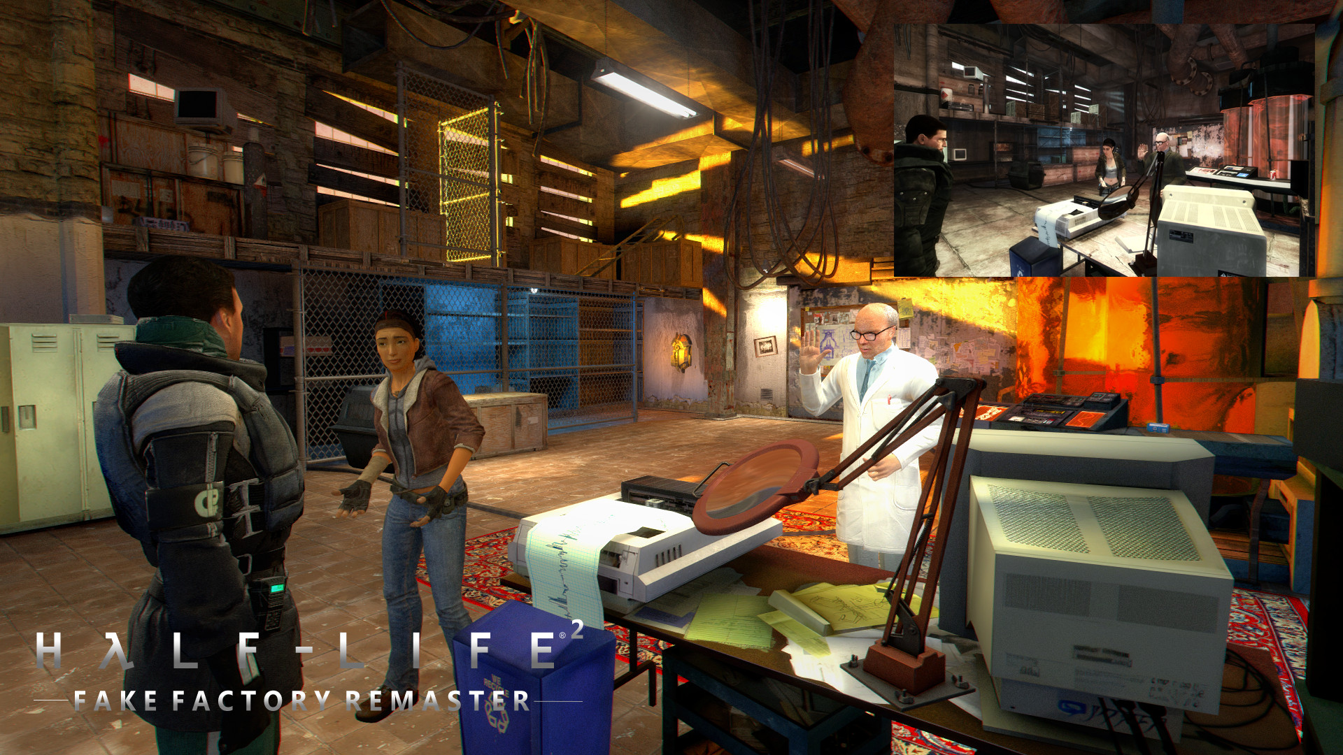 Image 7 - Fake Factory Remaster mod for Half-Life 2 - ModDB