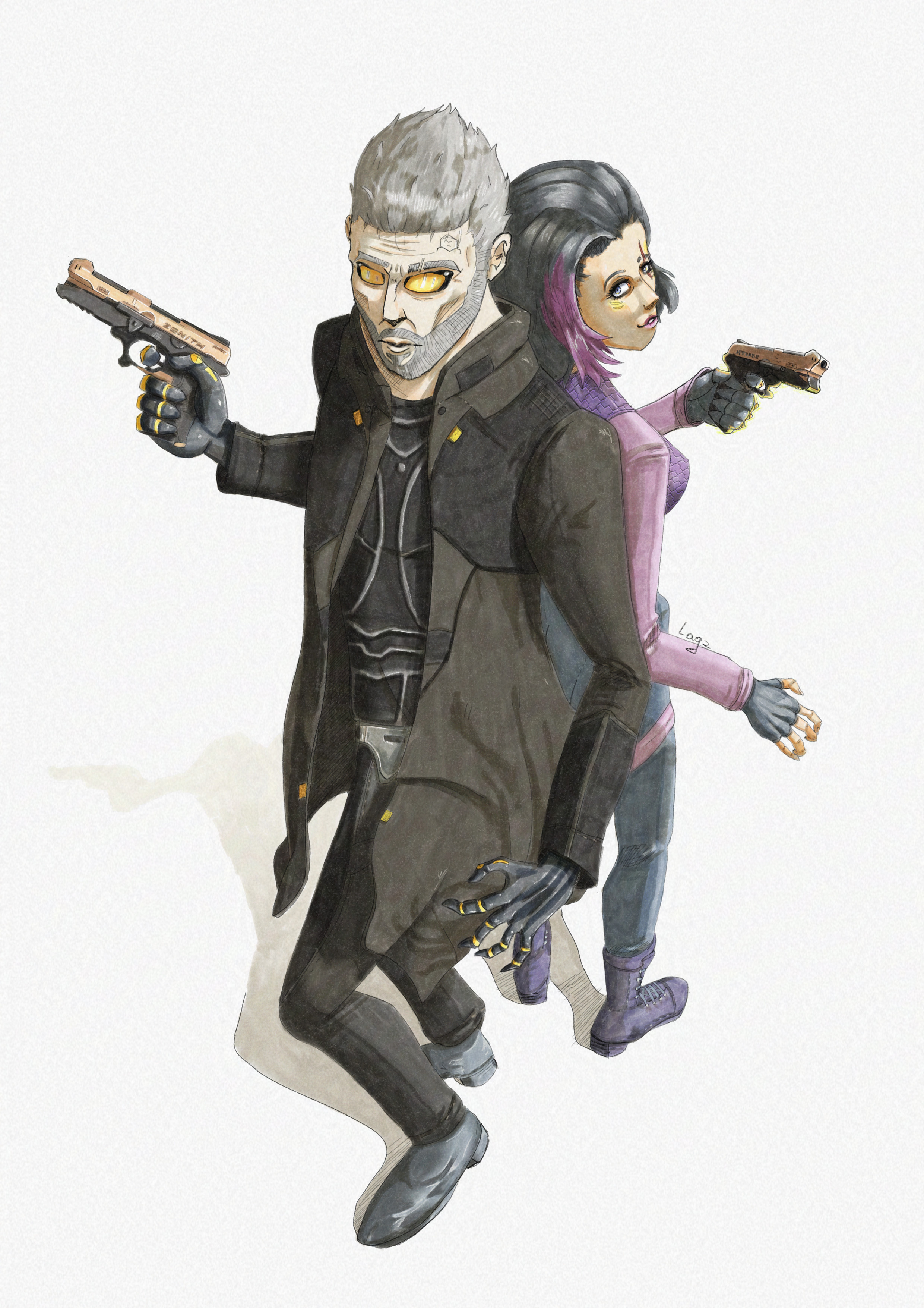 Adam and Iris by Lagetta image - Deus Ex: Machine God mod for Deus Ex ...
