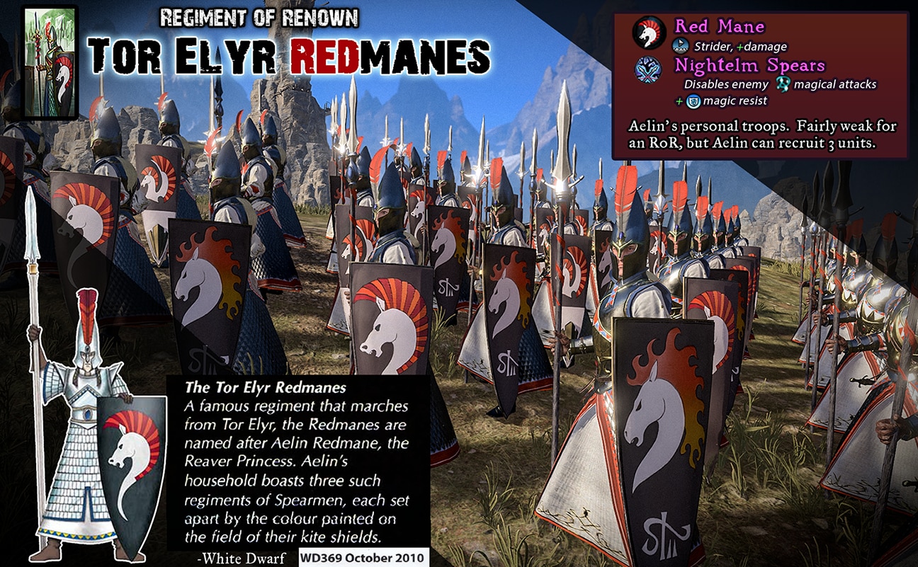 Promo image - Alshua's Ellyrion mod for Total War: Warhammer III - ModDB