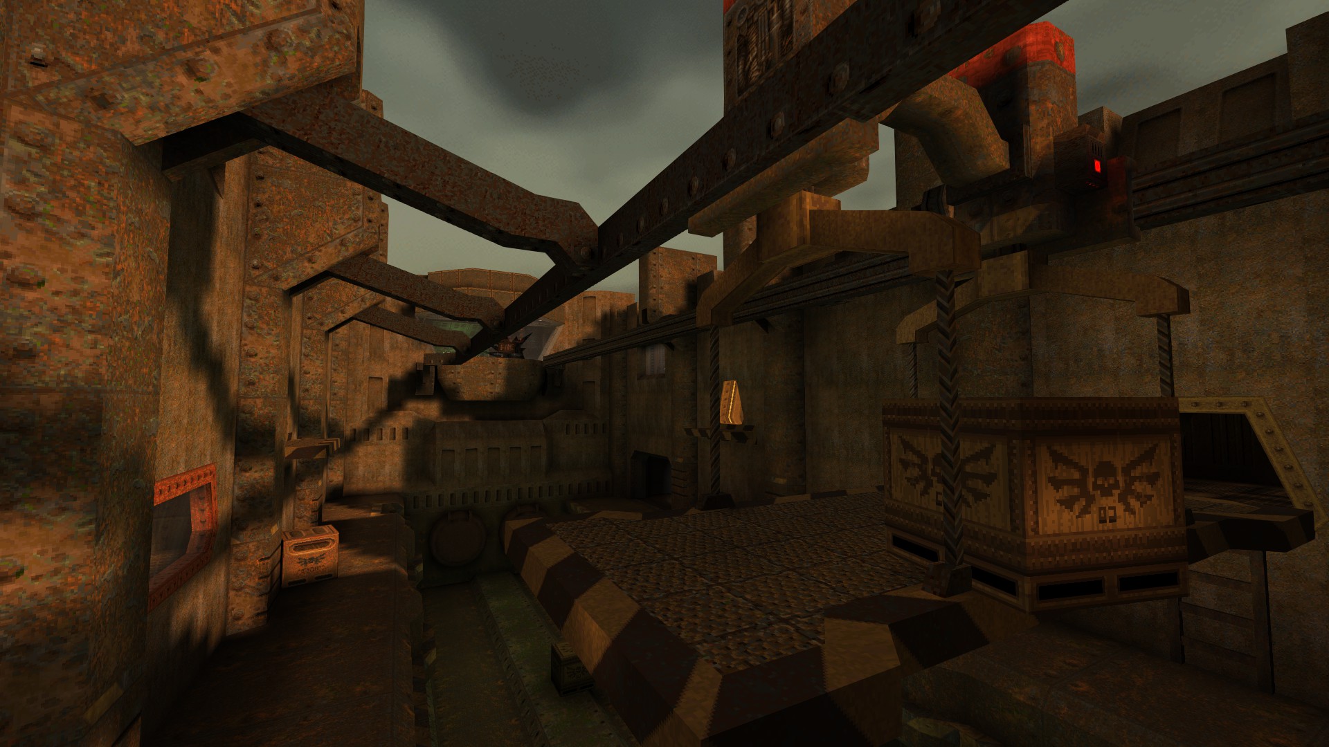 Maps image - Call of the Void (Quake 1/2 Crossover) mod for Quake 2 - ModDB