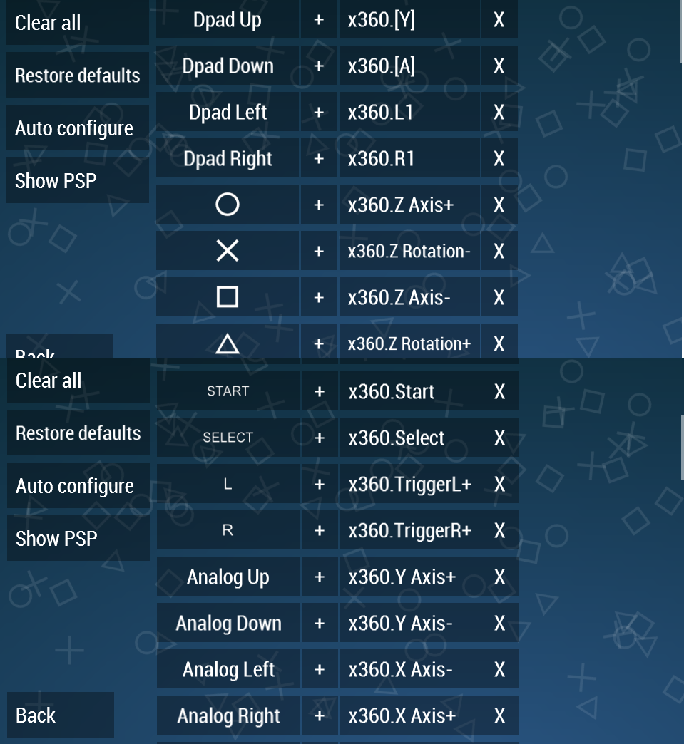 Controller Mapping image - SWBF PSP Ultimate Collection mod for Star ...