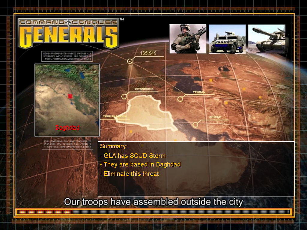 Image 6 - Generals Briefing English Subtitles mod for C&C: Generals - ModDB