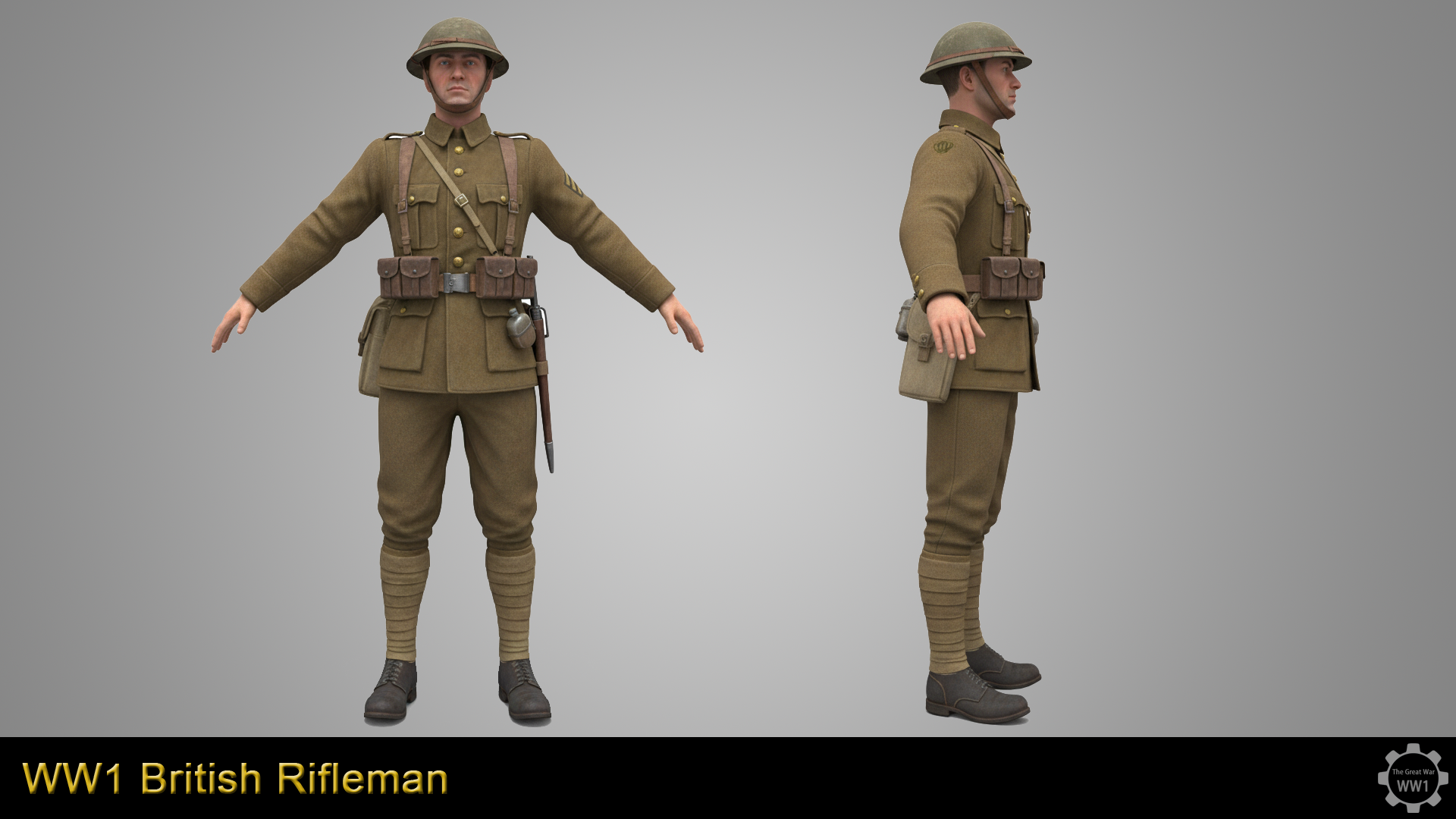 British Rifleman image - The Great War WW1 mod for Mount & Blade II ...