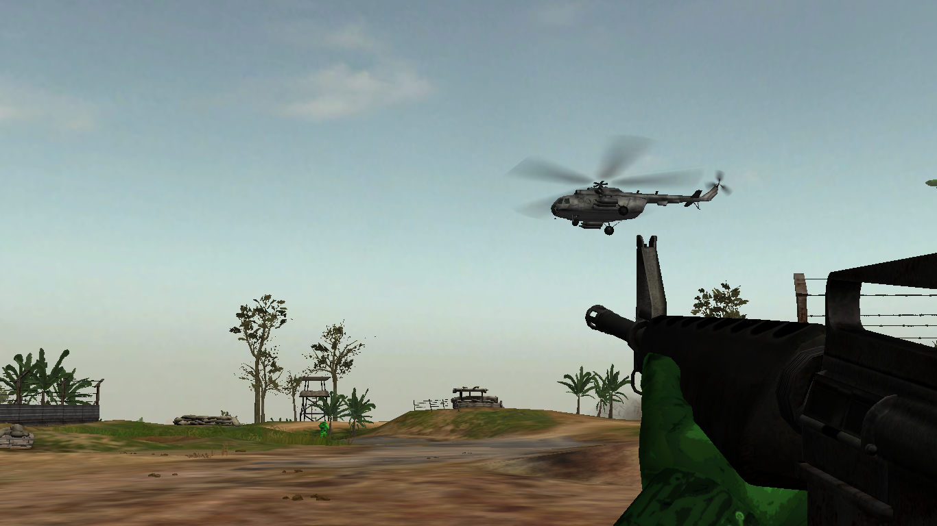 Gray chopper image - Army Men: Vietnam mod for Battlefield Vietnam - ModDB