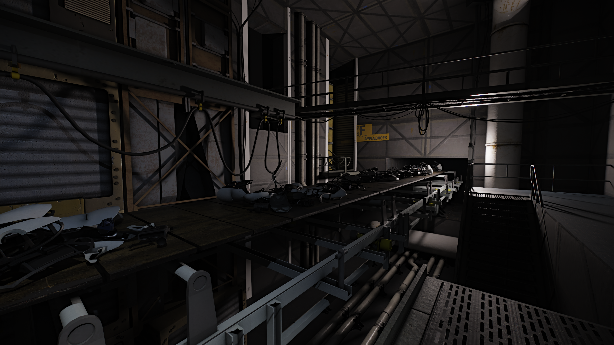Image 4 - Skurtyy's Portal 2 RTX PBR Pack mod for Portal 2 - ModDB