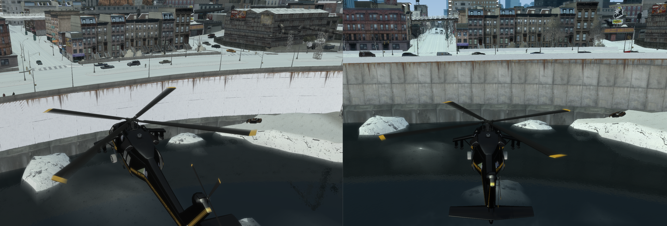changes 3 image - GTA IV: Extra Enhanced Snow mod for Grand Theft Auto ...