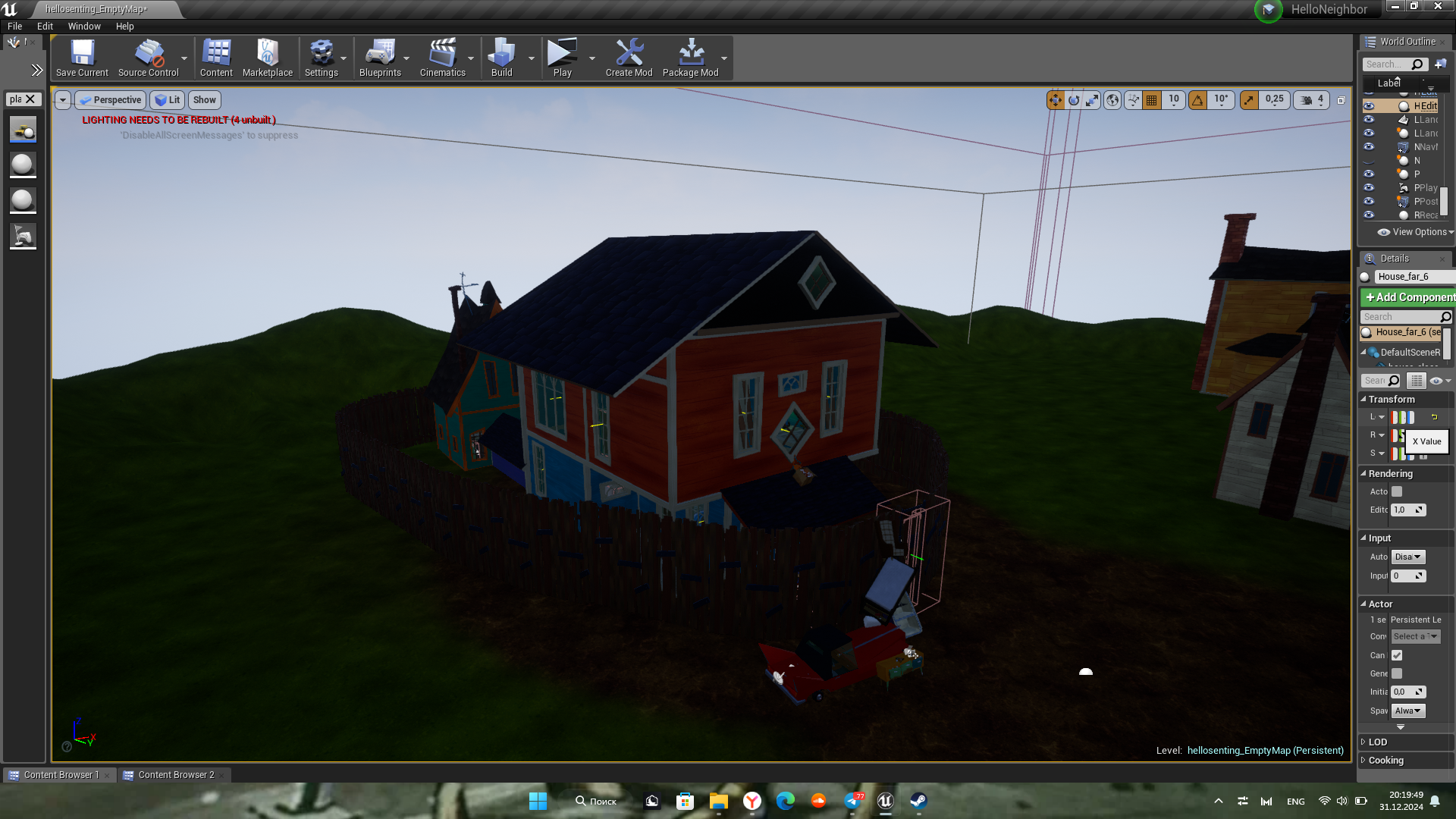 Image 2 - hellosenting remake! mod for Hello Neighbor - ModDB