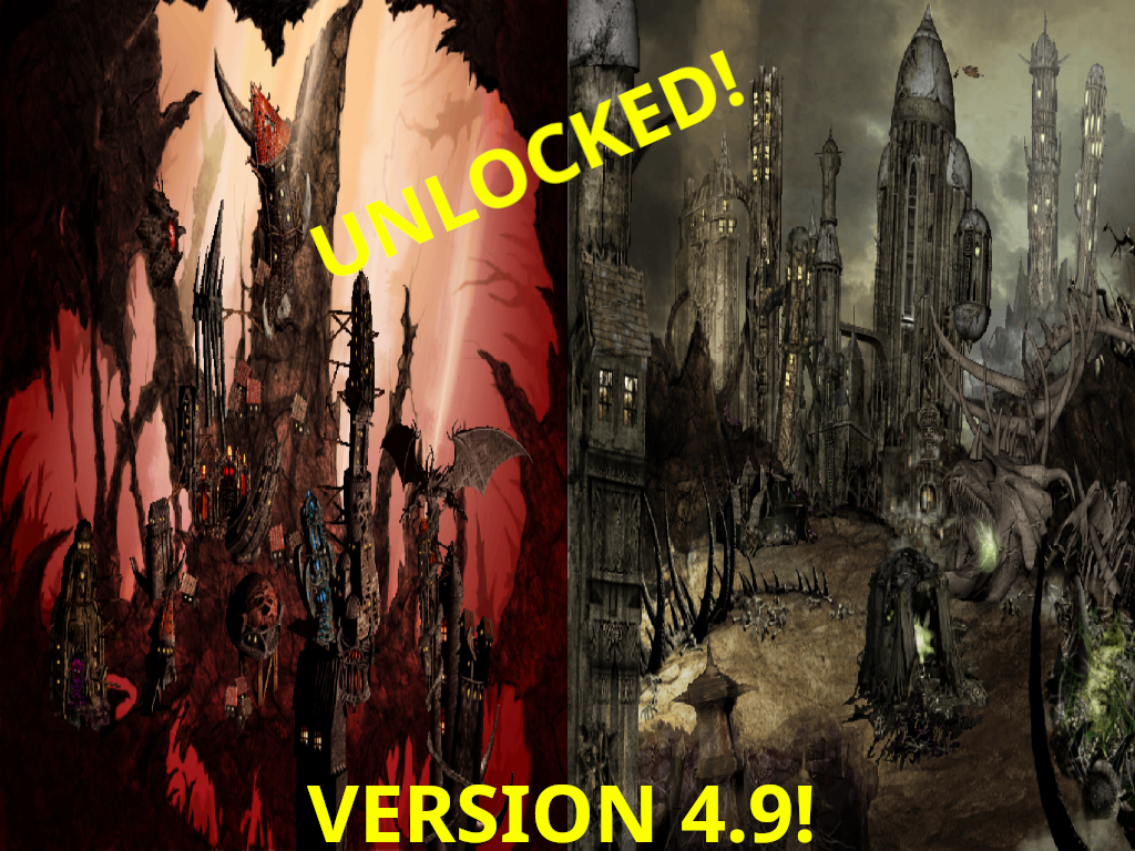 unlocked development trees for the Damned Legions and Undead Hordes ...