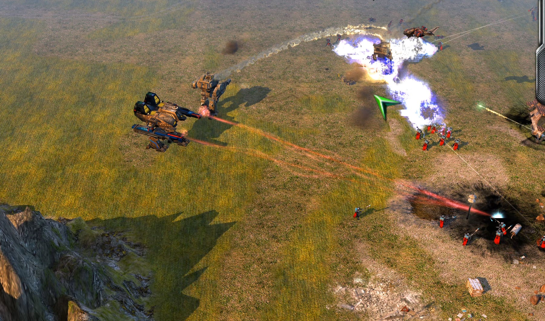 Omega Titan firing Hyperrail image - Command and Conquer 3: Alien ...