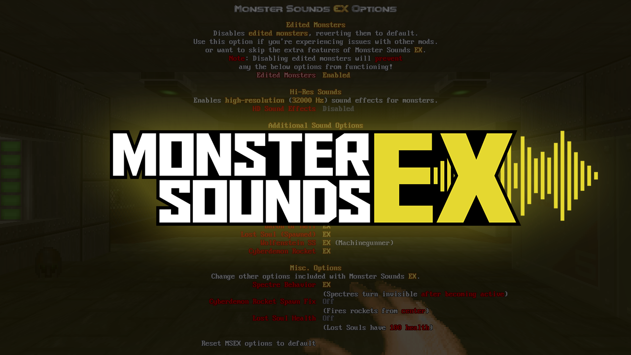 Image 1 - Monster Sounds EX mod for Doom II - ModDB
