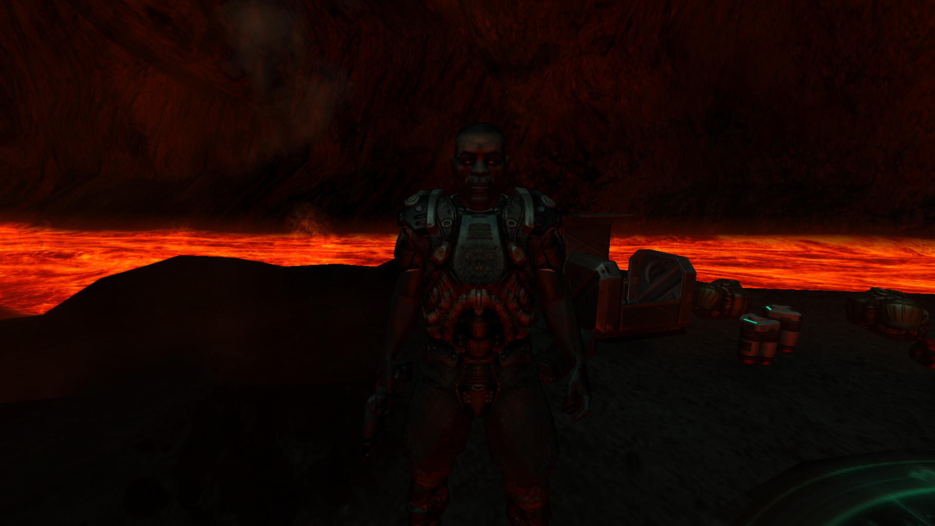 Red Eyes ZSEC image - RealDOOM 3 - Realism Mod for Doom III - ModDB