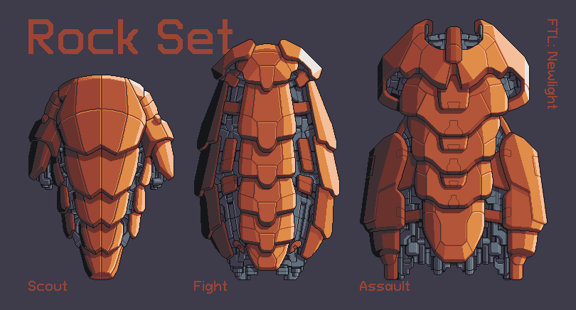 Rock Set image - FTL: Newlight mod for Faster Than Light - ModDB