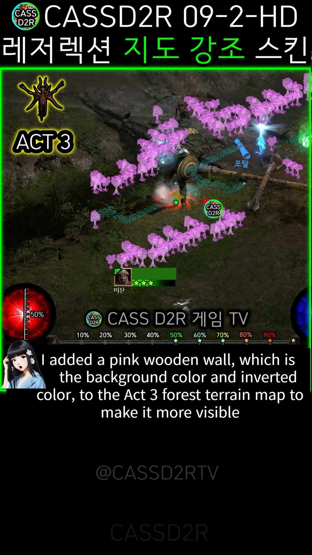 Image 3 - 09-2-HD D2R Map Skin and Town Tooltip for Diablo2 resurrected ...