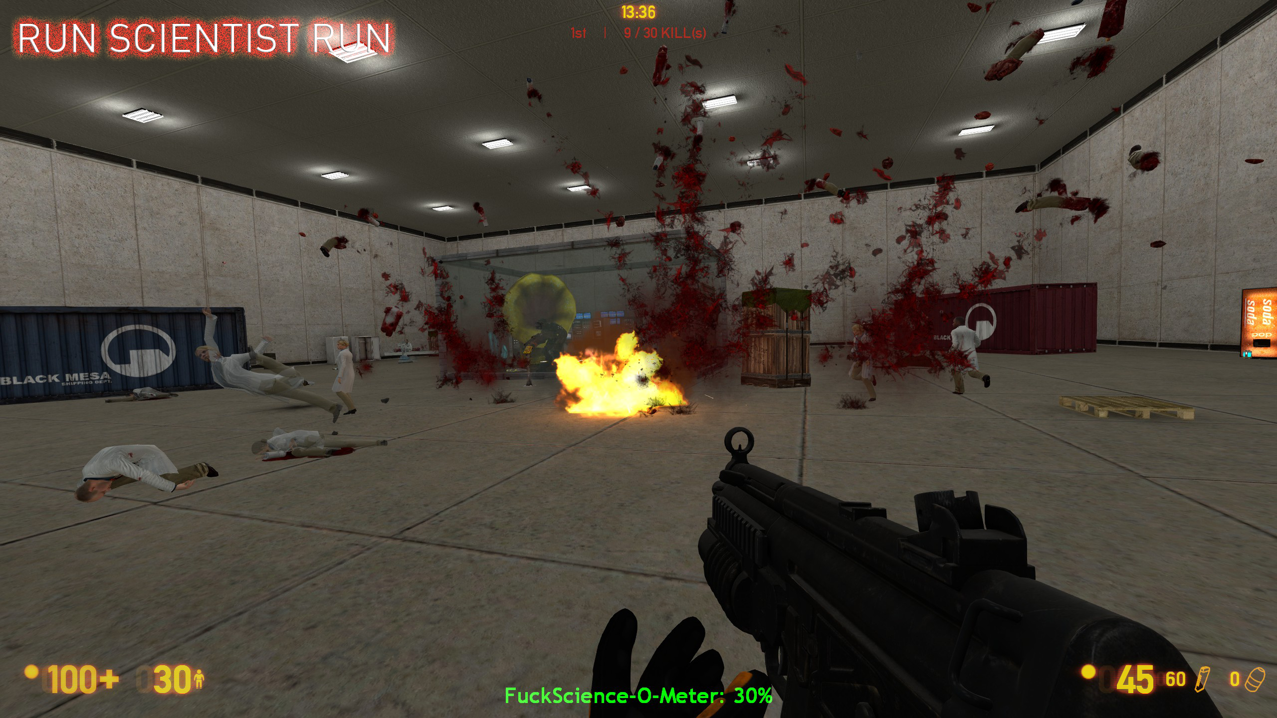 Image 2 - Run Scientist Run mod for Black Mesa - ModDB