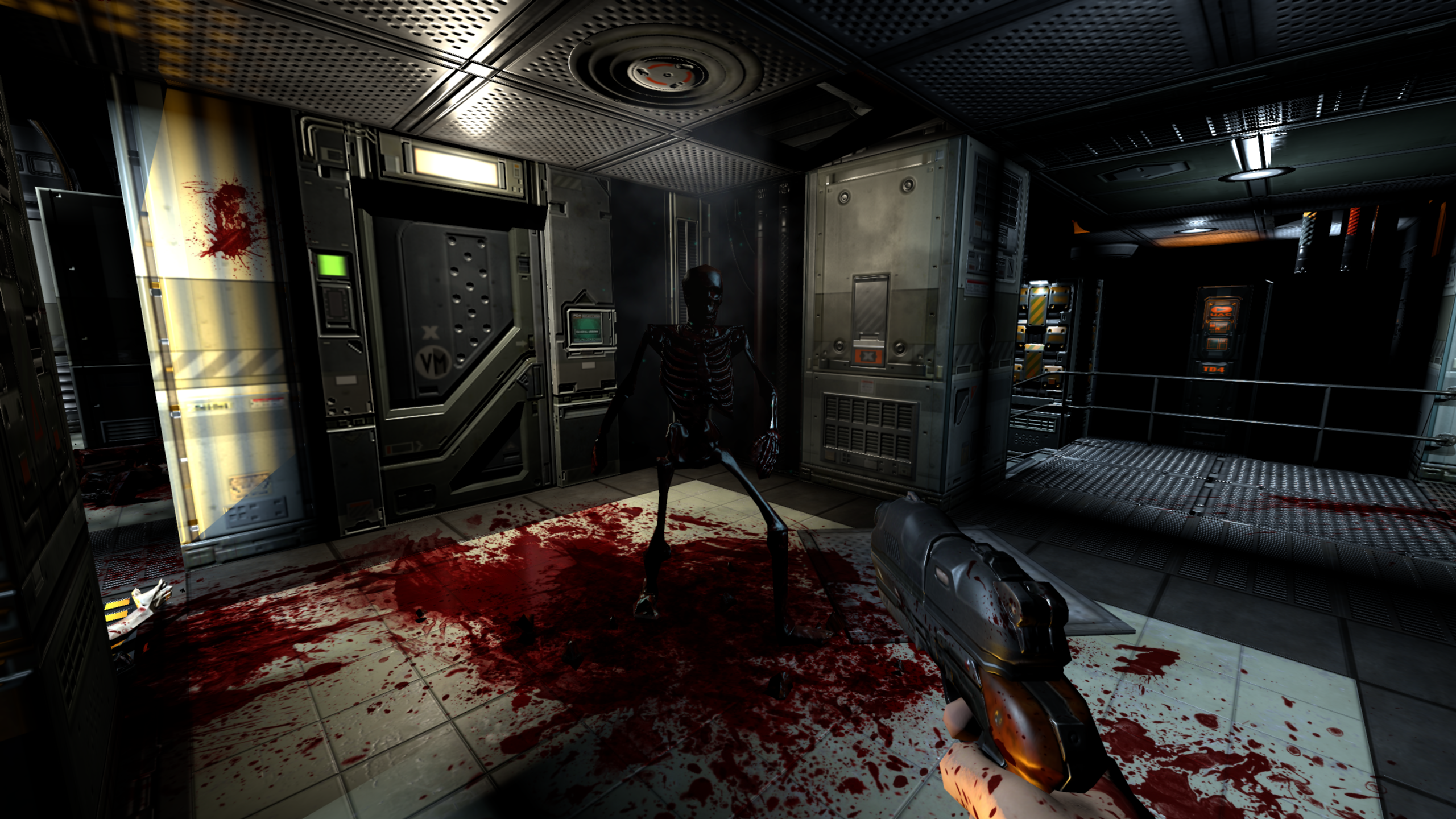 Soulcube gib skeleton image - Blood Mod for Doom III - ModDB