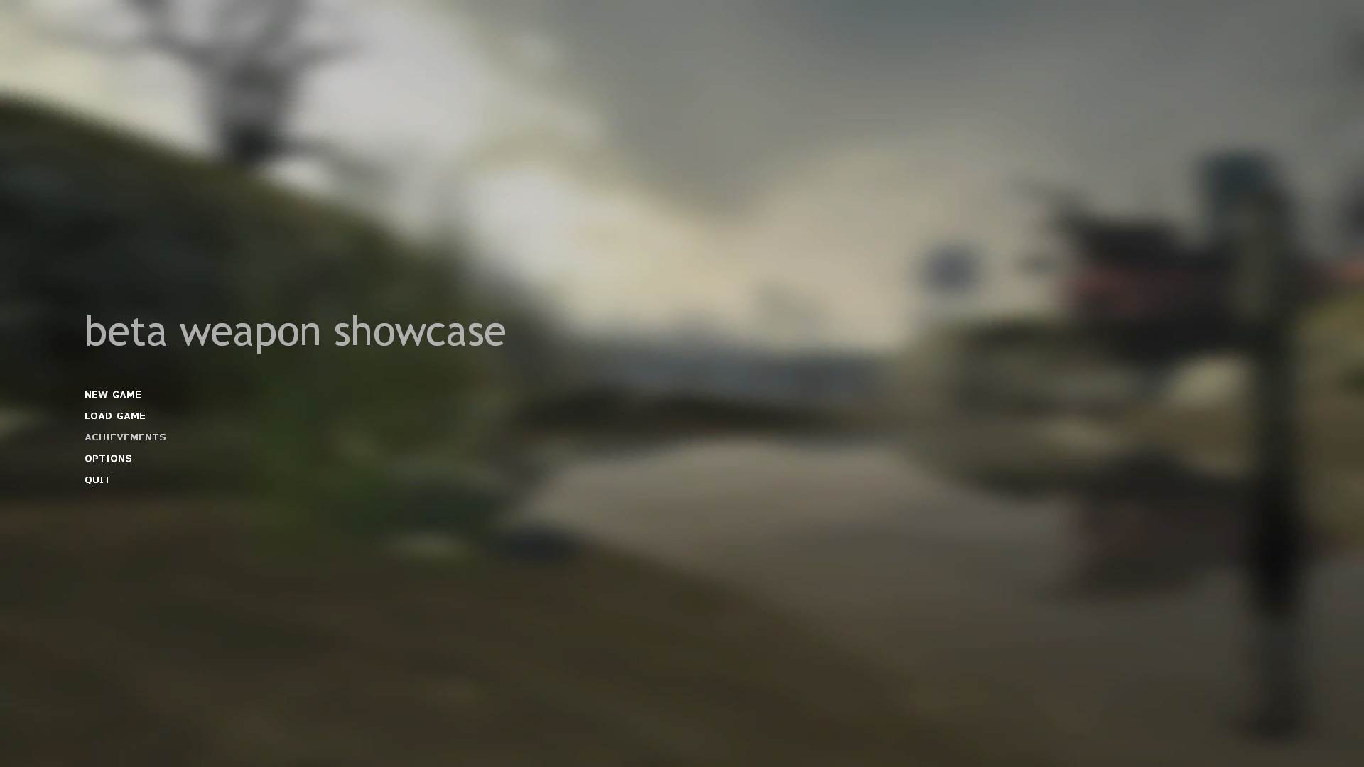 menu 1 image - Half-Life: 2 Beta Weapons Remade mod for Half-Life 2 - ModDB