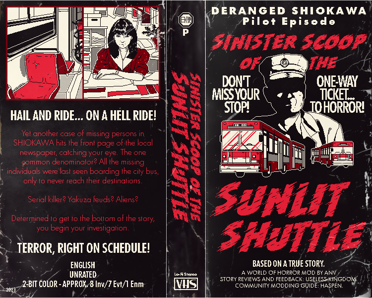 Deranged Shiokawa: Sinister Scoop of the Sunlit Shuttle mod for World ...