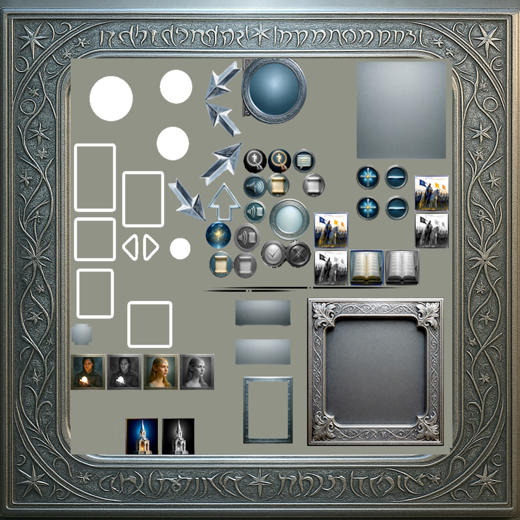 🌟🧭 Campaign Menu Icons – Elven Cinematic Edition image - 🔥📜📖 The ...