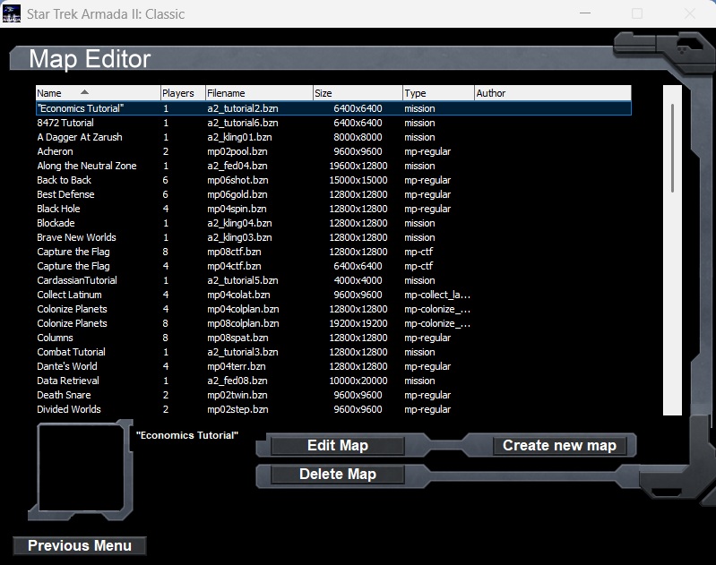 Map Editor image - Fleet Operations: STA2 Classic mod for Star Trek ...